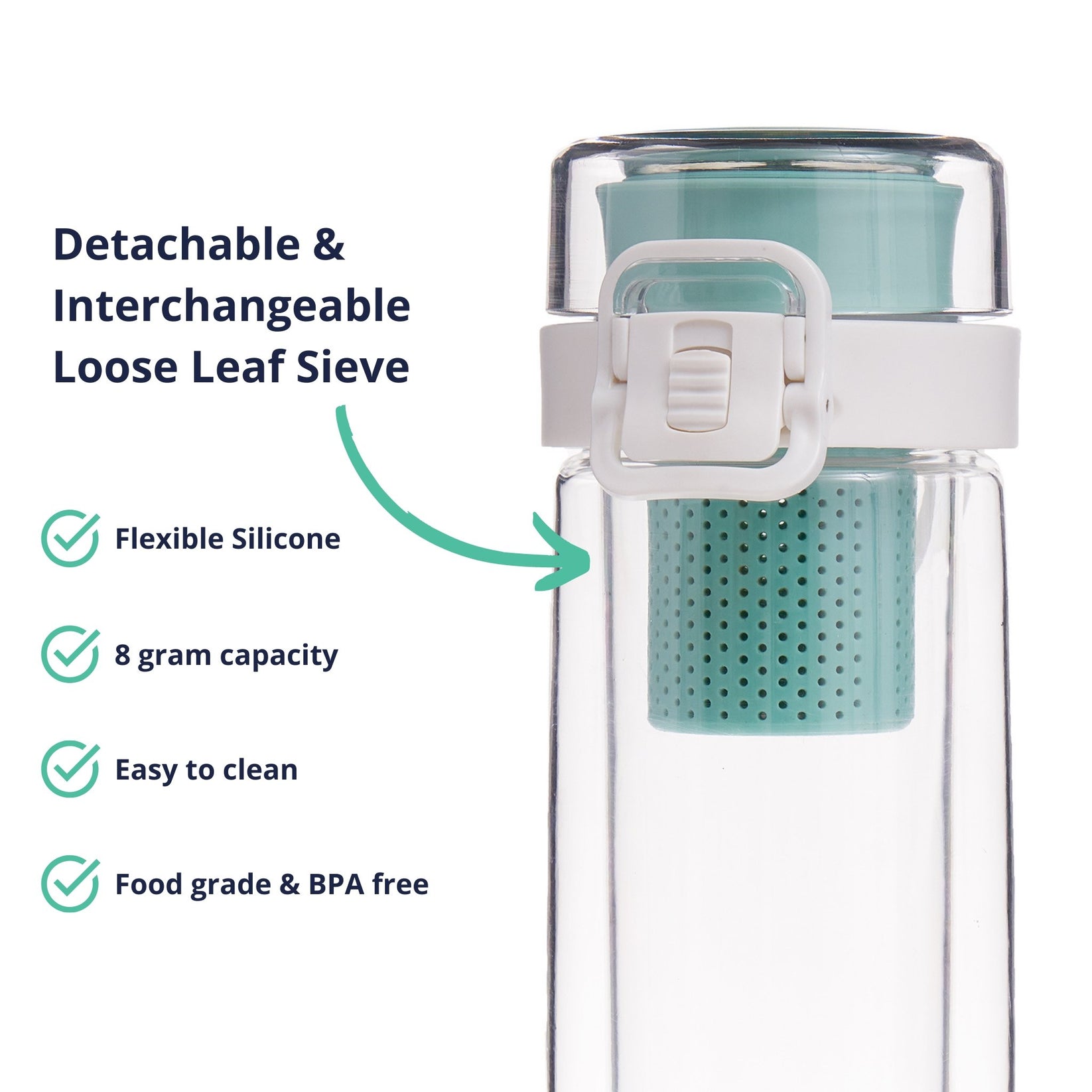 Portable Tea Infuser for Loose Leaf Teas - Mosi – Mosi Tea