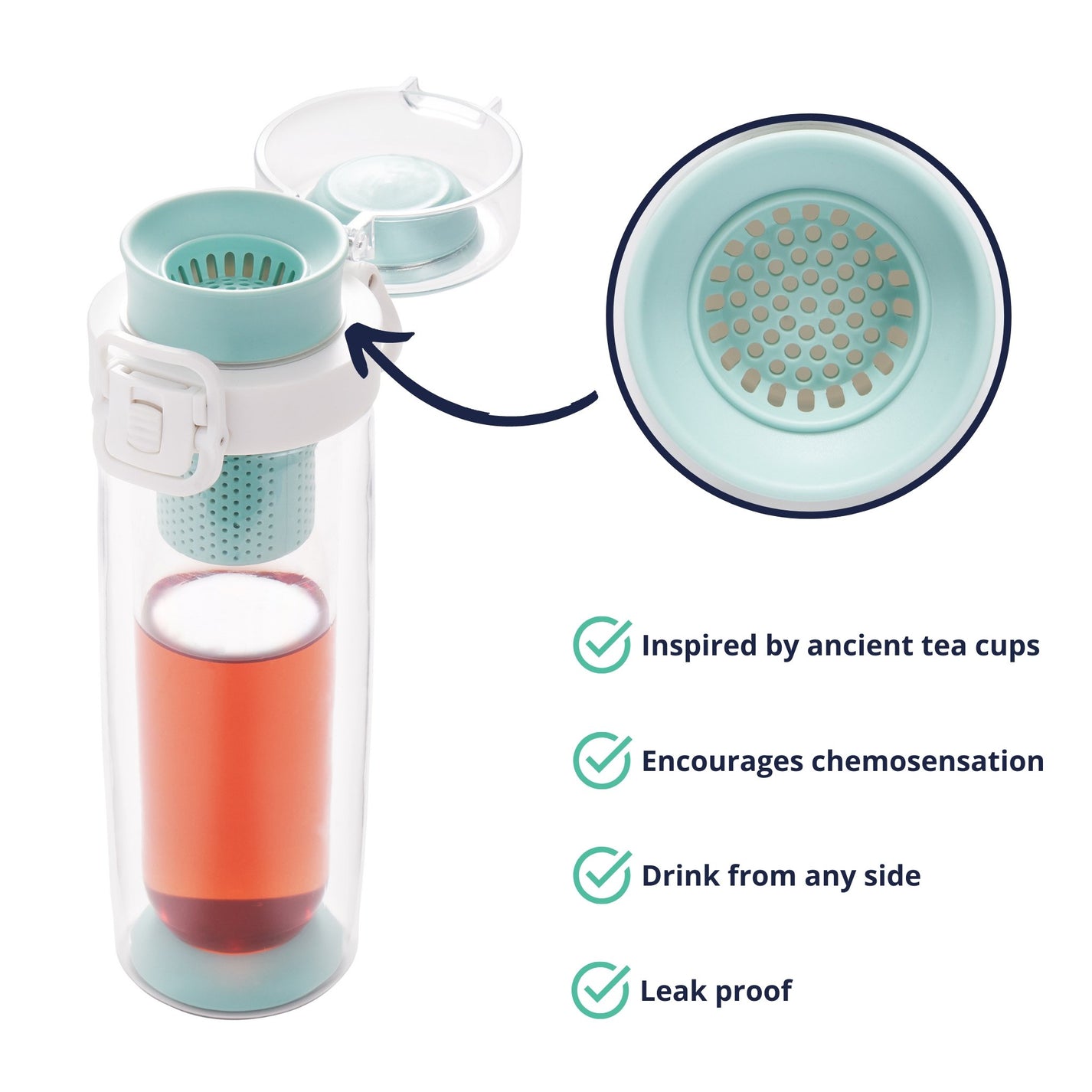 Portable Tea Infuser for Loose Leaf Teas - Mosi – Mosi Tea